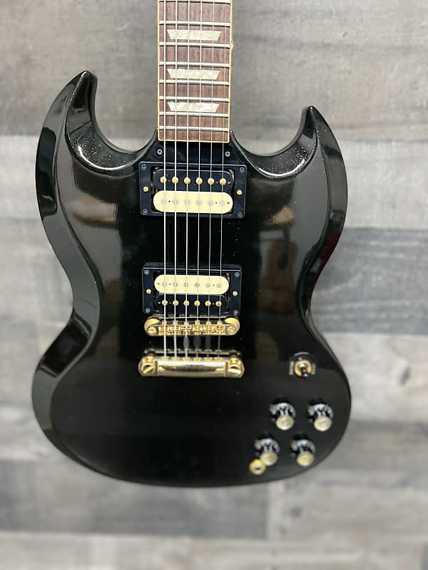 Gibson SG Sparkle Custom Shop 2006 Black | Reverb
