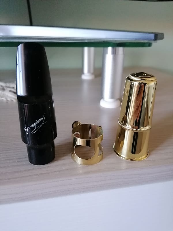 Alto saxophone mouthpiece Yanagisawa 5 hard rubber . | Reverb