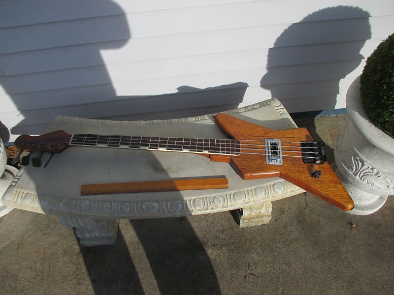 Handmade Short Scale Bass Guitar | Reverb