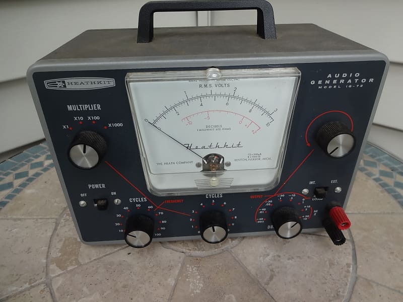 Heathkit IG-72 tube type audio signal generator guitar | Reverb