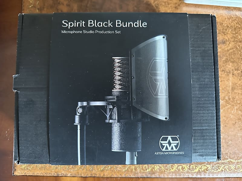 Aston Spirit Black Bundle | Reverb