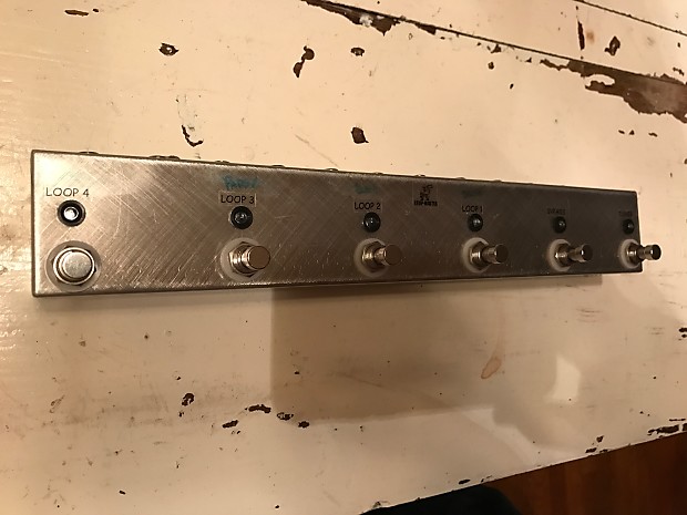 Loop-Master 4-Loop Looper 2014 Brushed Metal | Reverb
