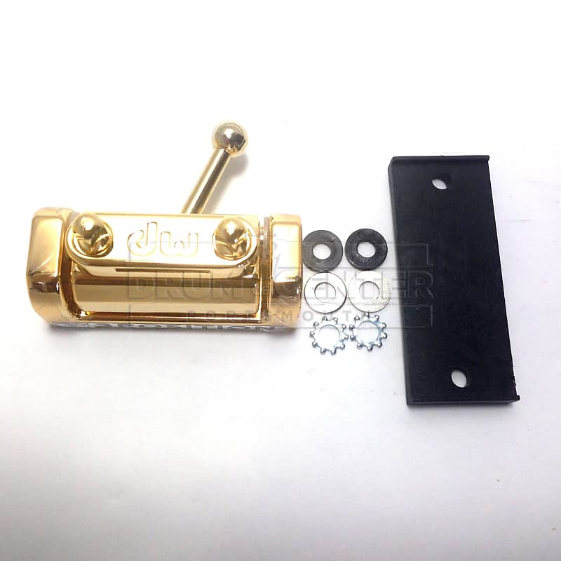 DW DRSP3PGD 3 Position Butt Plate, Gold | Reverb