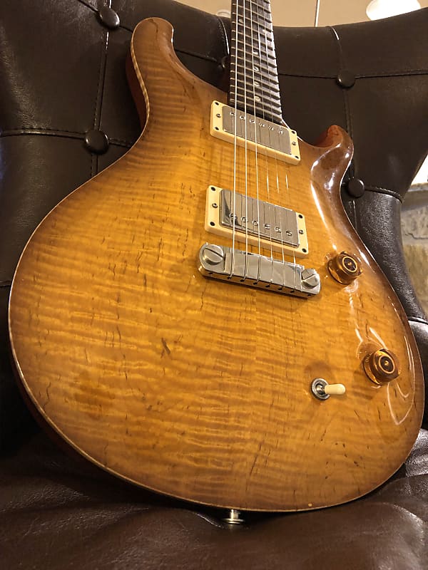 1998 Paul Reed Smith PRS McCarty Solidbody 10 Top Moon Inlay | Reverb