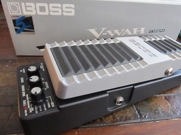 BOSS PW-10 V-Wah mid-2000's Black and Grey | Reverb