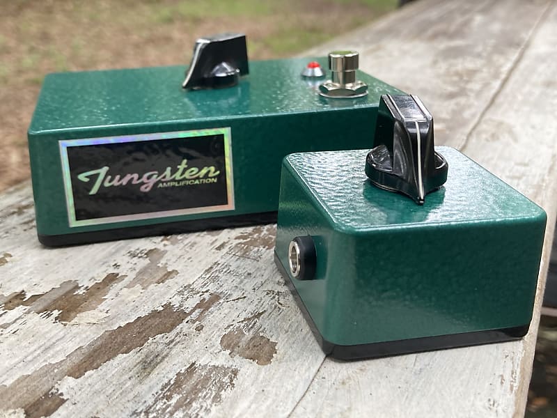 Tungsten Amplification One Knob Fuzz Face 2023 Green | Reverb