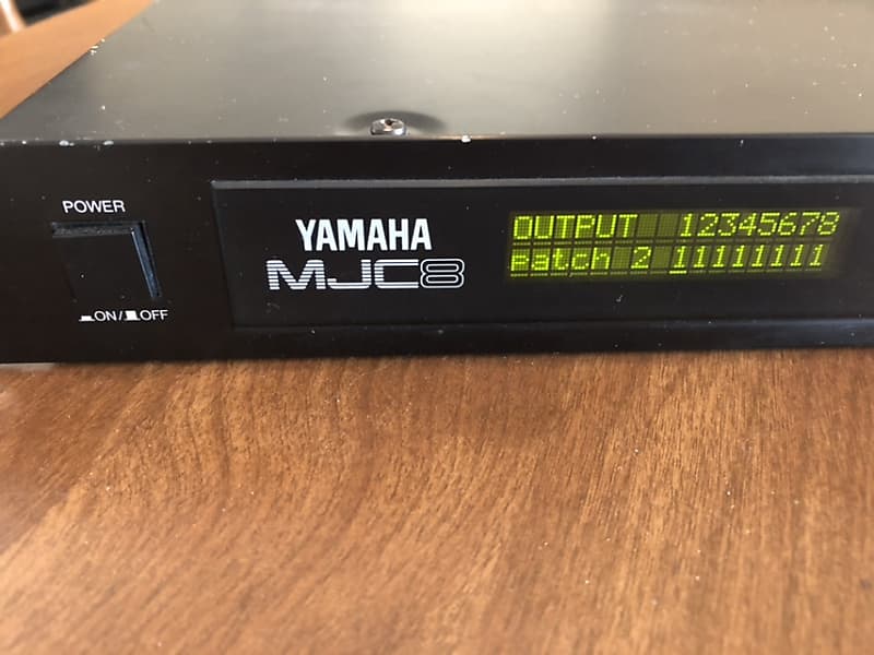 Yamaha MJC8 Midi Router Processor Black | Reverb