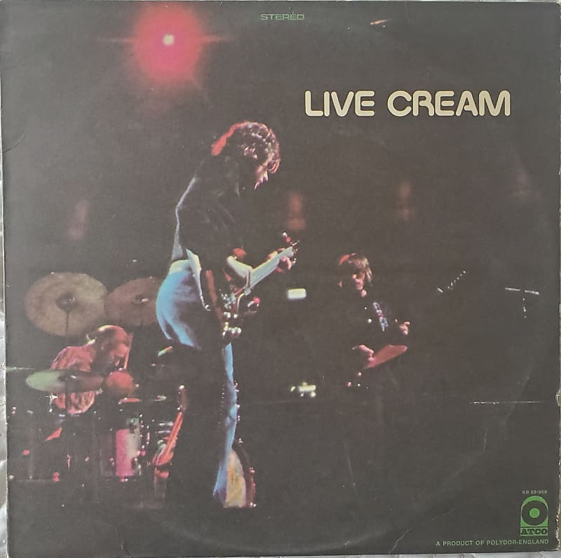 Cream Live Cream 1970 | Reverb