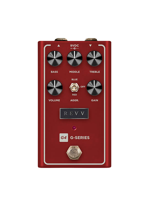 REVV G4 Distortion V2 - Red | Reverb