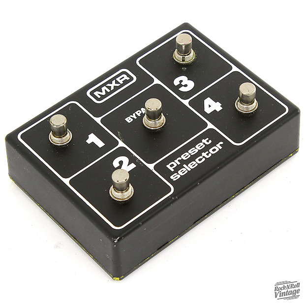 MXR Preset Selector Pedal | Reverb