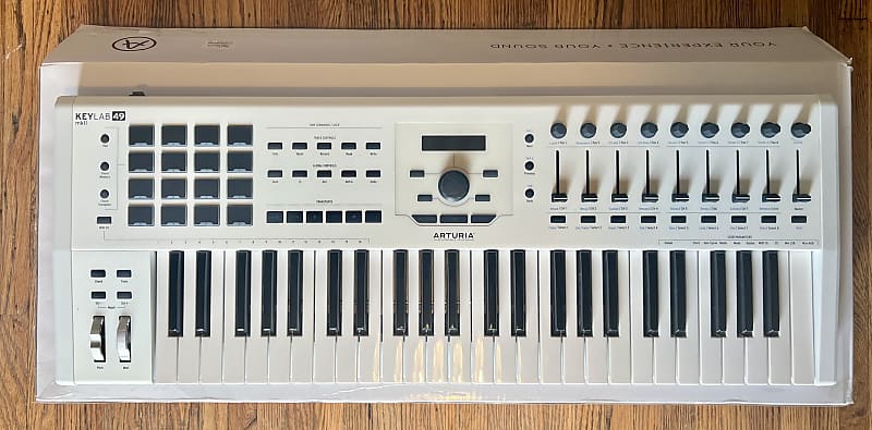 Arturia KeyLab 49 MkII mk2 MIDI Controller White | Reverb