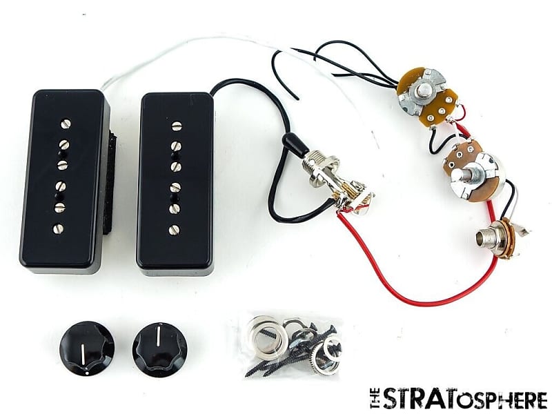 Fender Player Mustang 90 PICKUPS POTS KNOBS & TOGGLE MP-90 | Reverb
