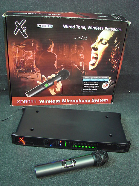 Line 6 X2 XDR955 Wireless Microphone System w/Box | Reverb