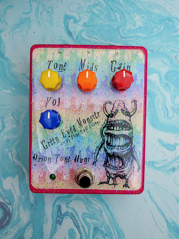 Orion Tonehunt Green Eyed Monster fuzz #4 2023 - Viola Pink / | Reverb