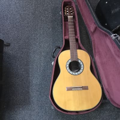 Ovation Celebrity CC13 vintage classical nylon string natural | Reverb