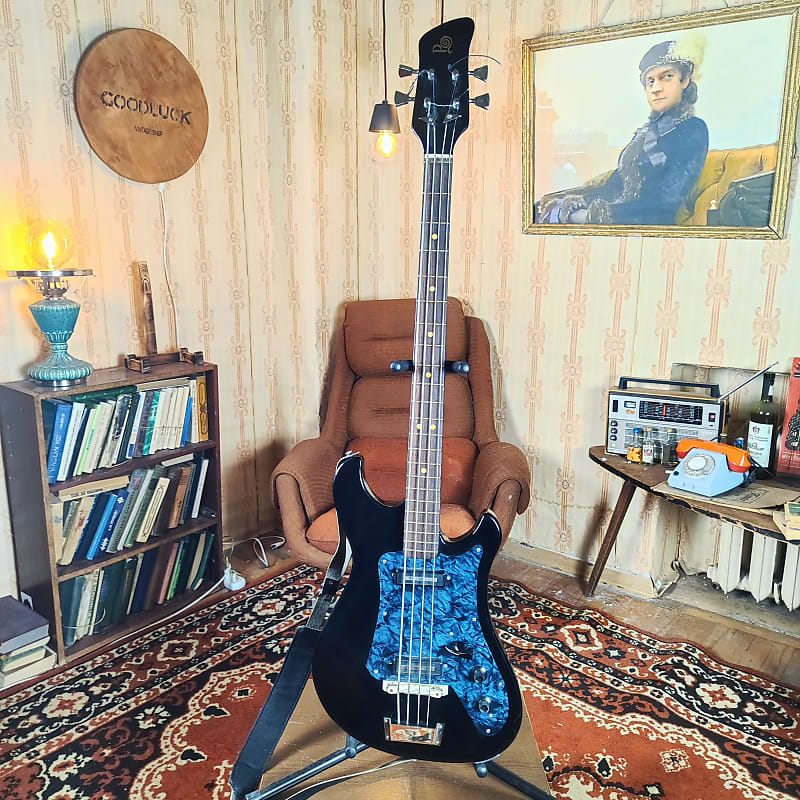 ROSTOV Ussr Bass Soviet Bass Guitar Aelita Jazz Precision 70s | Reverb