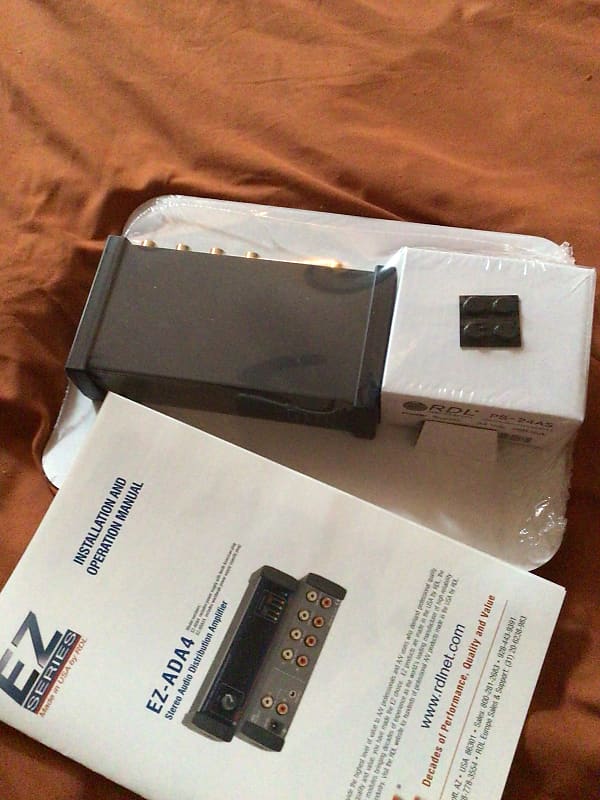 RDL EZ-ADA4 Stereo Audio Distribution Amplifier | Reverb