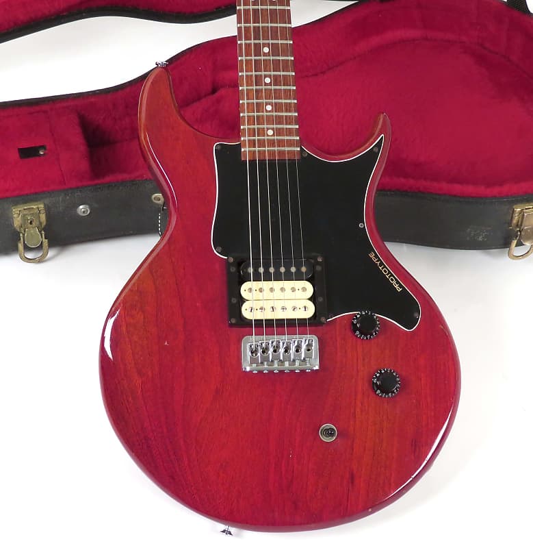 1981 Hamer Prototype Guitar - Cherry Finish - Triple Coil | Reverb