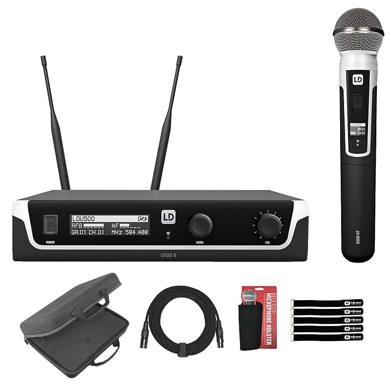 LD Systems U504.7 HHD US Wireless Dynamic Handheld Microphone | Reverb