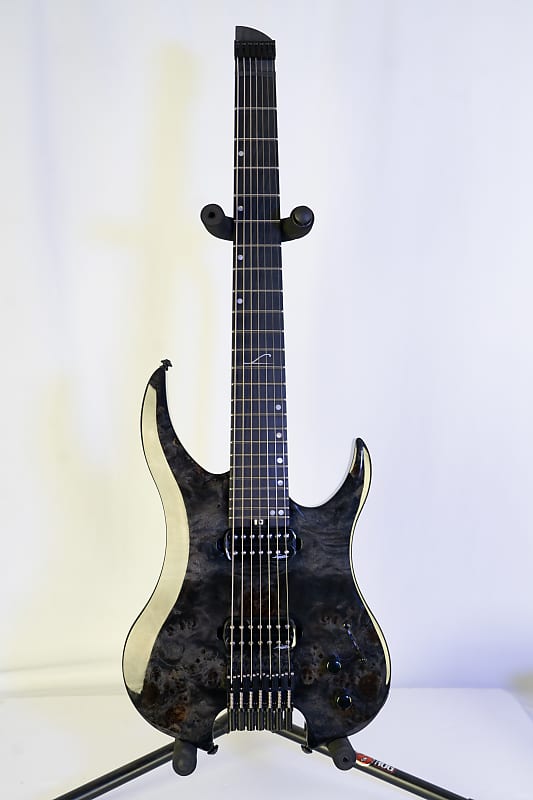 Legator Ghost 7 String Super Shred Guitar-Black | Reverb