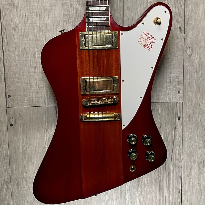 Used 2018 Gibson Firebird Elite Cherry Sunburst w/Seymour | Reverb