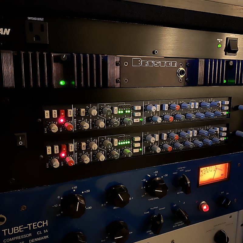 SSL 4000 G channel Strips Racked | Reverb