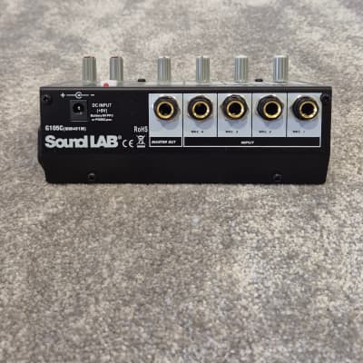 Soundlab G105C - 4-Channel Mono Microphone Mixer w/ | Reverb Australia