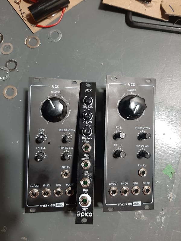 Erica Synths Two Diy VCO With A Mixer Black | Reverb