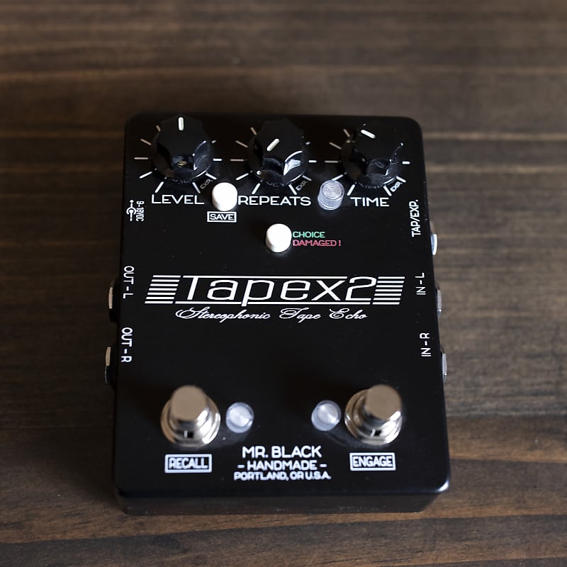 Mr. Black Tapex 2 2018 - Black | Reverb