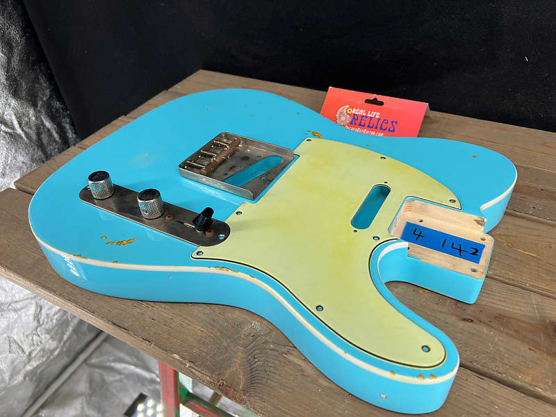 Real Life Relics Tele® Telecaster® Body Top Bound Tummy Cut | Reverb