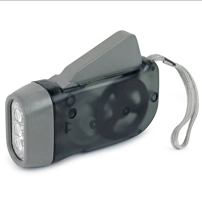 Nova 3-LED Squeeze Emergency Flashlight - Nova Sound - Black | Reverb