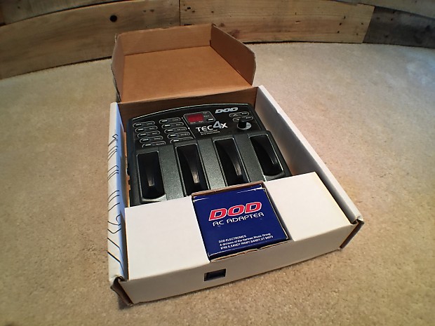 DOD Tec 4X Guitar Preamp & FX Processor | Reverb