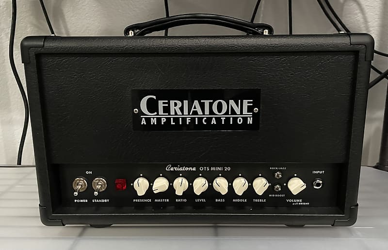 Ceriatone OTS 20 Mini Lunch Box Head 2023 - Black | Reverb