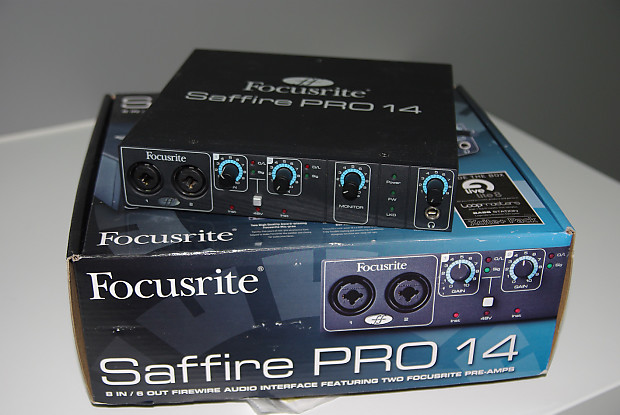 Focusrite Saffire Pro 14 FireWire/ Thunderbolt Interface | Reverb