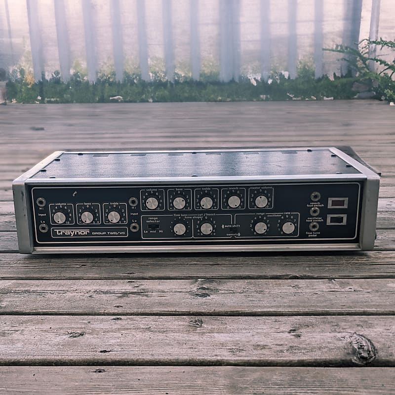 70's Traynor Group Two/VC 100 Watt Bass Head | Reverb Australia