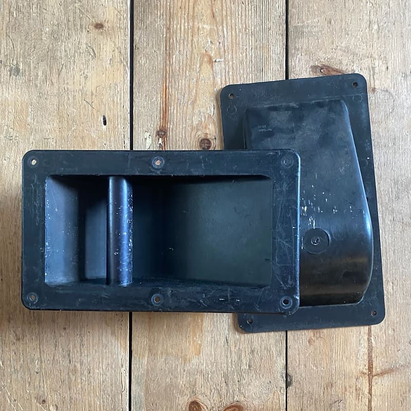 Pair of vintage 1970's Plastic panel 4x12 handles Marshall | Reverb