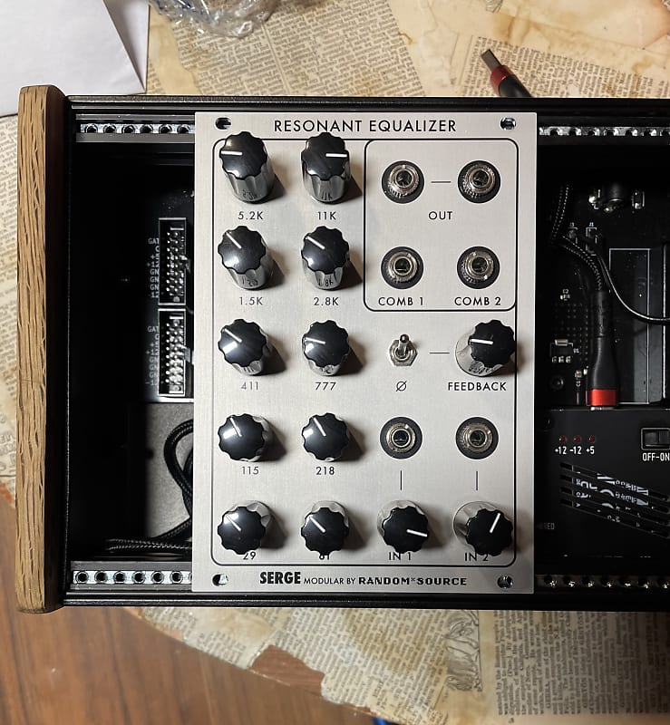 Random Source Serge Resonant Equalizer 2023 - Silver | Reverb