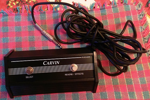 Carvin FS22 2 button footswitch | Reverb UK
