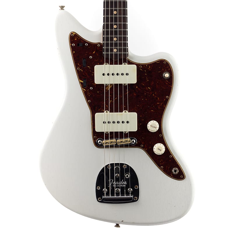 Fender Custom Shop '62 Jazzmaster Journeyman Relic - Olympic | Reverb