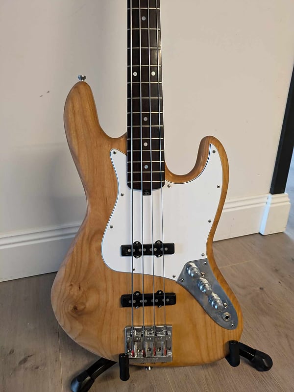 2010 Mailloux Custom Jazz Bass Guitar - Tung Oil Finish - | Reverb