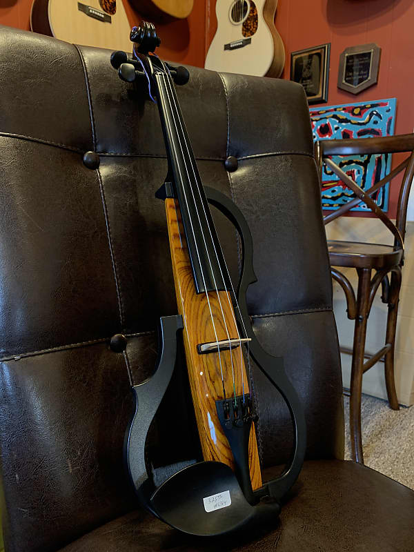 Geneva 4/4 electric violin New Natural | Reverb