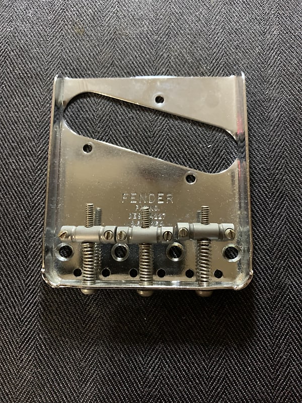 Fender Telecaster Bridge & Ashtray Nice 60’s-70’s | Reverb