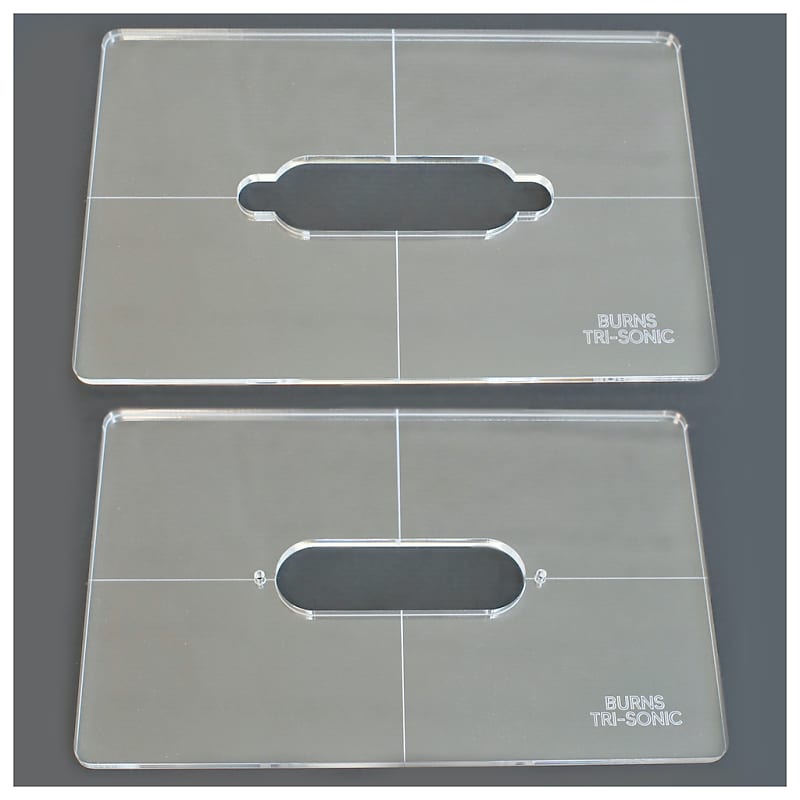 Pickup Routing Template - Burns Tri-Sonic (Scratchplate & | Reverb