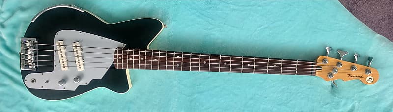 Reverend Rumblefish R5L Bass (USA) 1999 - Jet Black Phenolic | Reverb