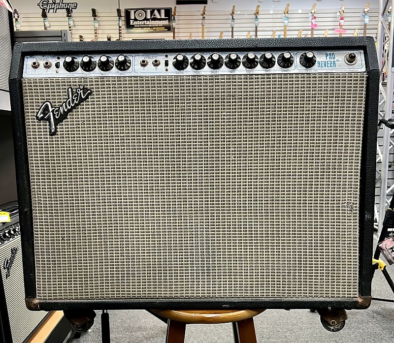 Fender Pro Reverb Vintage Tube Amp *Project Piece* - Non | Reverb