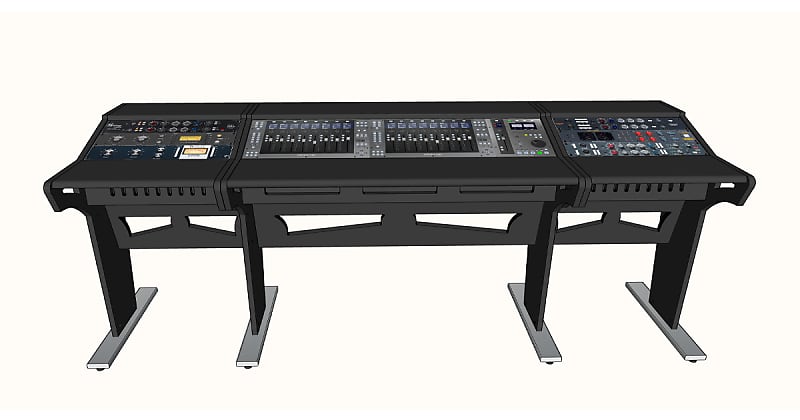 SSL Controller Desk for two UF8 - UF1, With Two rack sides | Reverb