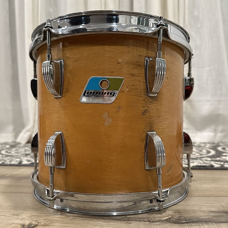 Vintage Ludwig 10” Rack Tom - Natural | Reverb