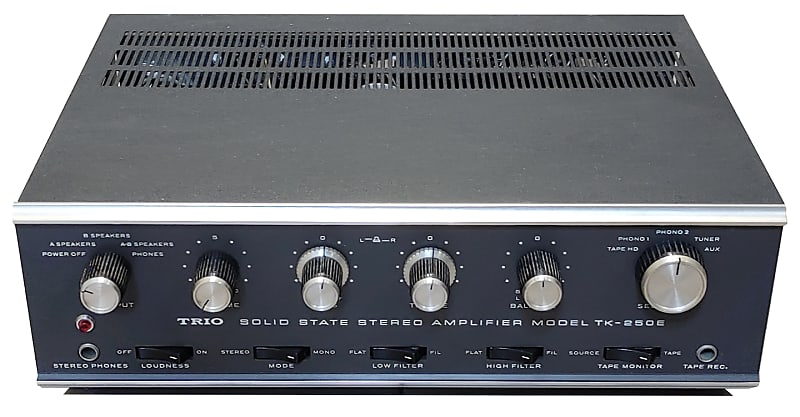 Vintage Trio TK-250E Stereo Amplifier | Reverb