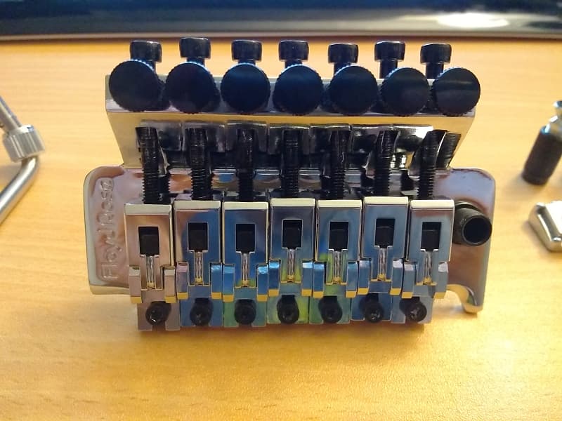 Floyd Rose Original 7 String Left Handed Chrome | Reverb UK