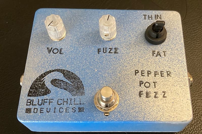 Bluff Chill Devices Pepper Pot Fuzz (WEM Rush Pep Box Clone) | Reverb
